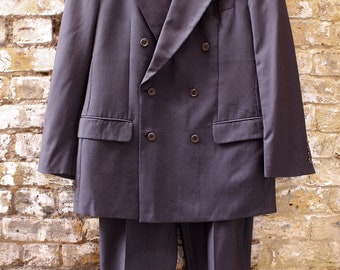 Double breasted suit | Etsy