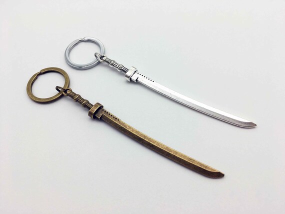 SWORD Keychain Sword Keyring Sword Gift Ninja Keychain Ninja