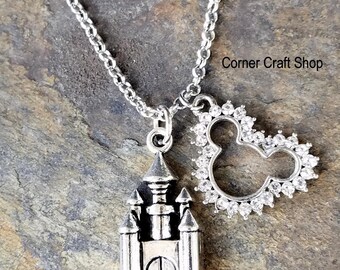 Castle necklace | Etsy