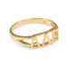 Alpha Delta Pi Sunshine Gold plated Ring //ADPi Sorority