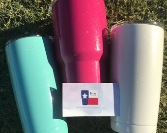 Custom Powder Coated Stainless Steel Drinkware by TexasCupFactory