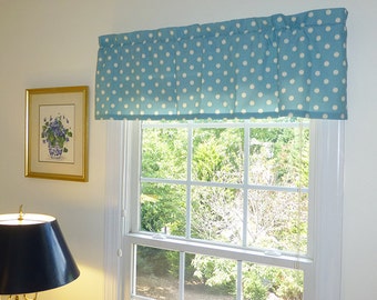 Light blue valance | Etsy