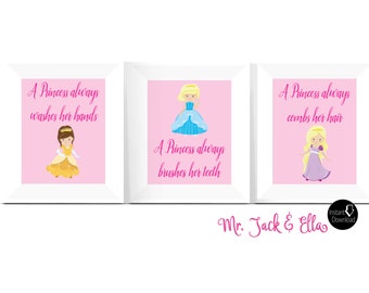 Princess bathroom | Etsy