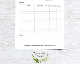 Sign up sheets | Etsy