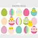 Easter egg clipart Easter clip art chicks eggs egg