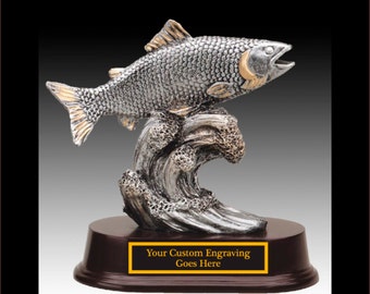 Fish trophy | Etsy