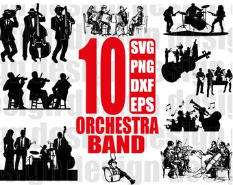 Rock band svg | Etsy