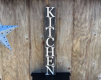 Vertical wood signs | Etsy