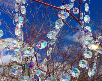 Iridescent crystal | Etsy