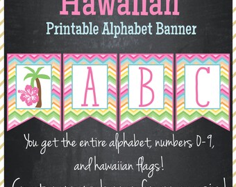 Hawaiian alphabet | Etsy