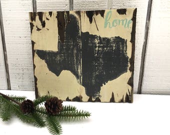 Texas wood sign | Etsy
