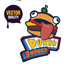 Durr burger | Etsy