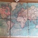 Custom Map Coaster Set World Map Coasters Personalized