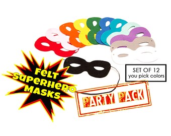 Superhero masks | Etsy