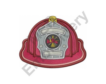 Fireman embroidery | Etsy