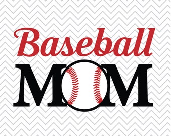 Baseball mom svg | Etsy
