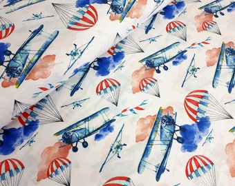 Airplane fabric | Etsy