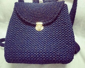 Crochet backpack | Etsy