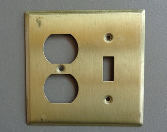 Brass switch plates | Etsy