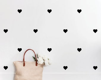 Heart wall decal | Etsy