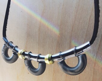 Noodle necklace | Etsy