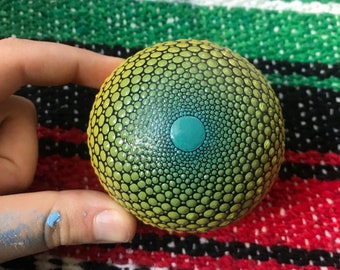 Mandala stone | Etsy