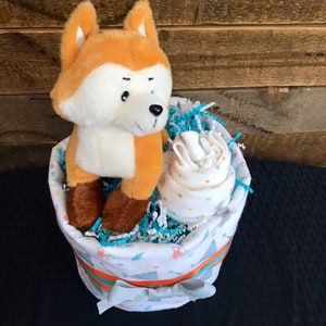 Fox diaper cake | Etsy