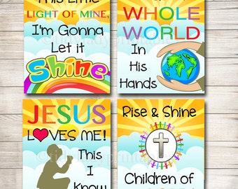 Sunday school decor | Etsy