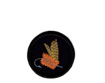 Fishing patch | Etsy