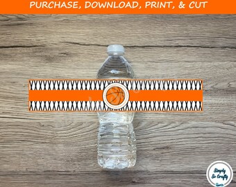 Basketball label | Etsy