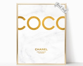 Coco chanel quotes | Etsy