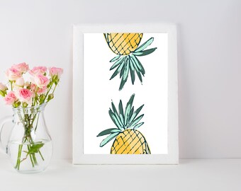 Pineapple wall decor | Etsy
