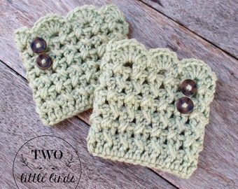 Crochet Boot Covers Pattern PDF