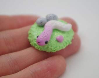 Polymer clay snake | Etsy