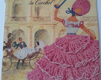 Crinoline Lady Doily Crochet Pattern PDF Lady applique