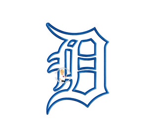 Old english d | Etsy