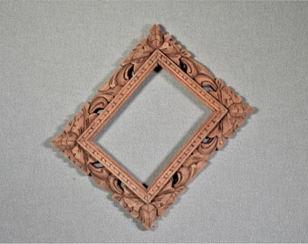 Carved wood frame | Etsy