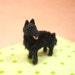 Miniature Schipperke Tiny Crochet Mini Amigurumi Dog Stuff