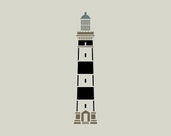 Lighthouse stencils | Etsy