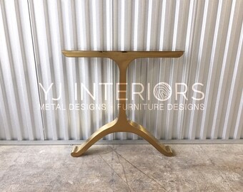 Gold table legs | Etsy