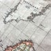 BEIGE WORLD MAP 3 Designer Curtain Upholstery cotton fabric
