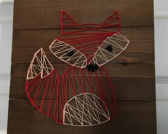 Fox string art | Etsy