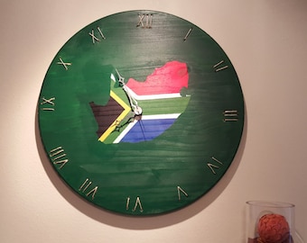 Africa clock | Etsy