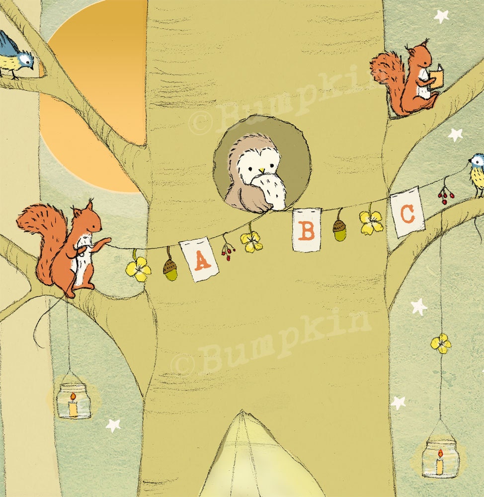 The Story Tree Print