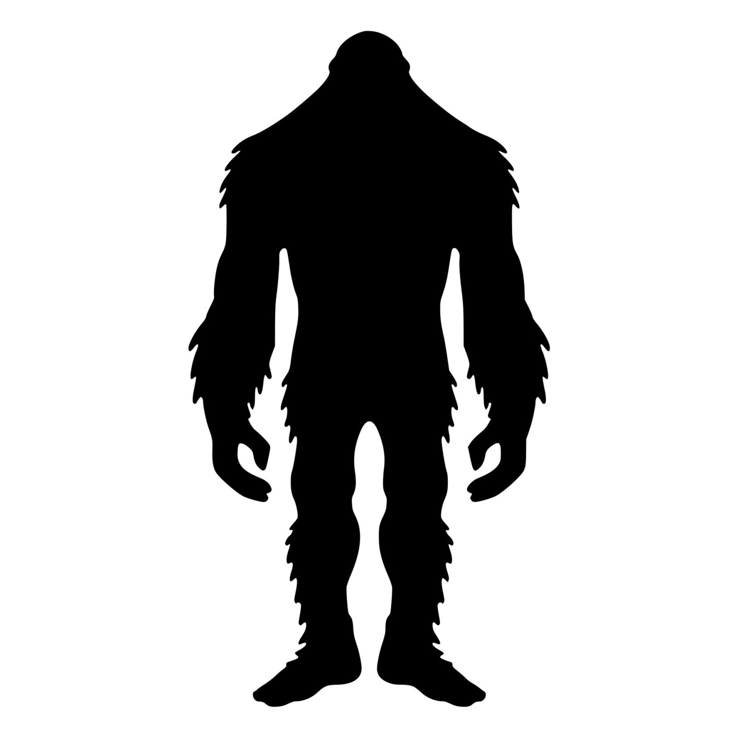 Bigfoot Sasquatch Die-Cut Decal Car Window Wall Bumper Phone