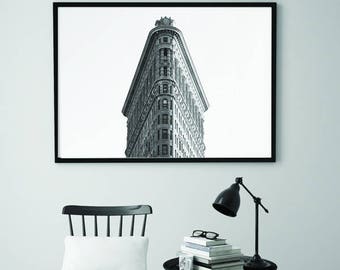 New York sketch Flatiron Building New York City Archival