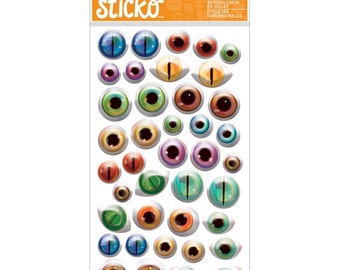 Eyeball stickers | Etsy