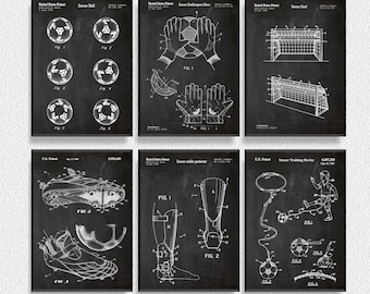 Soccer prints | Etsy