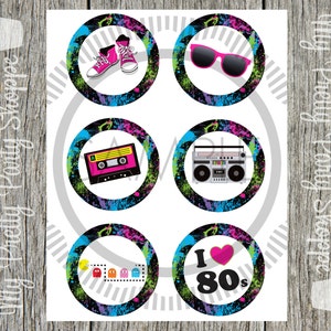 80s stickers | Etsy
