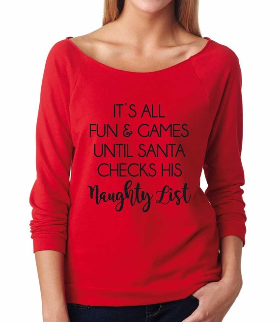Its All Fun And Games Until Santa Checks His Naughty List
